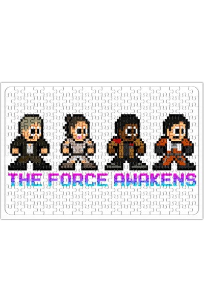 Baskı Dükkanı The Force Awakens 8 Bits Puzzle 240 Parça Yapboz