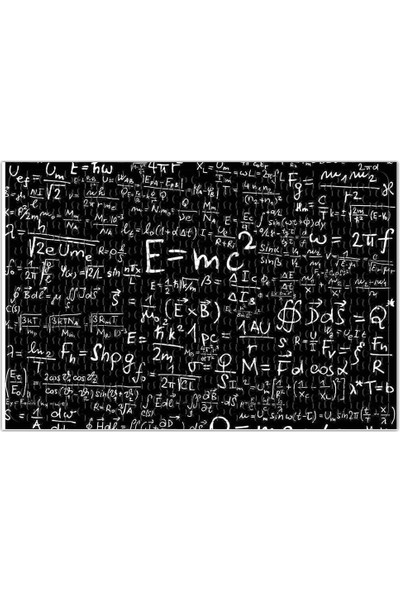 Baskı Dükkanı E=mc2 Formül Matematik Formülü Puzzle 240 Parça Yapboz