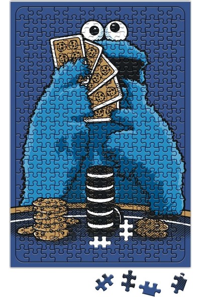Baskı Dükkanı Kurabiye Canavarı 02 Puzzle 240 Parça Yapboz