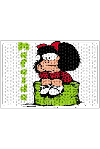 Baskı Dükkanı Mafalda Düşünceli Puzzle 240 Parça Yapboz