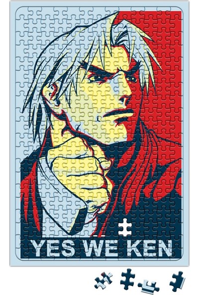 Baskı Dükkanı Yes We Ken Puzzle 240 Parça Yapboz