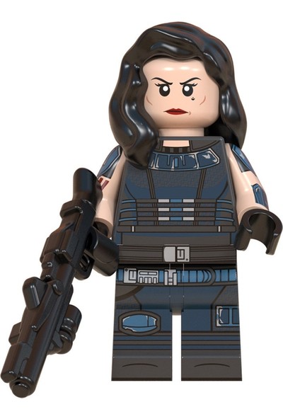 Xinh LEGO Uyumlu Star Wars - Cara Dune Minifigür Xinh LEGO Uyumlu Star Wars - Cara Dune Minifigür