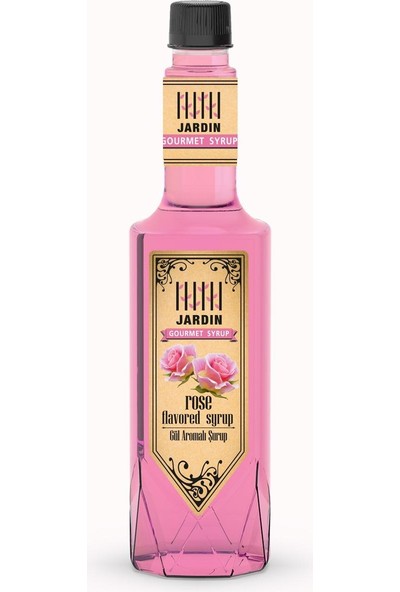 Jardin Gül Rose Aromalı Kokteyl Şurup 750 ml