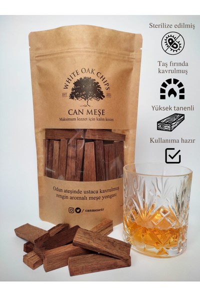 Can Meşe Yongası/Cipsi/Çubuğu Orta Kavrulmuş 100 GR