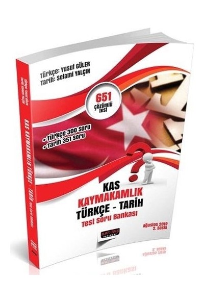 Savaş Yayınları Kas 2019 Kaymakamlık Sınavı Türkçe Tarih Test Soru Bankası Savaş Yayınları Kas 2019 Kaymakamlık Sınavı Türkçe Tarih Test Soru Bankası