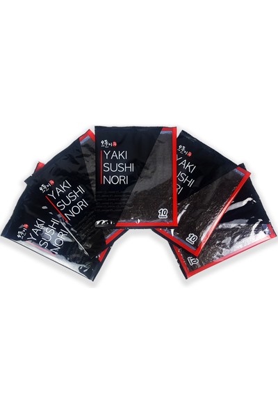 Odori Yaki Sushi Nori Yosunu 5'li (10X5) Yaprak