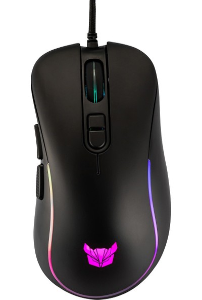 Rowl Rgm-03 Scops USB Siyah Rgb Aydınlatmalı 6400DPI Mouse Rowl Rgm-03 Scops USB Siyah Rgb Aydınlatmalı 6400DPI Mouse