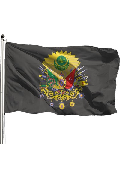 Özgüvenal Tuğra Bayrağı 70X105 - Tek Kat Raşel