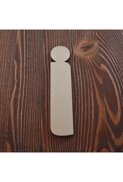 Bio Ahşap Boyanabilir Ahşap Büyük I Harfi