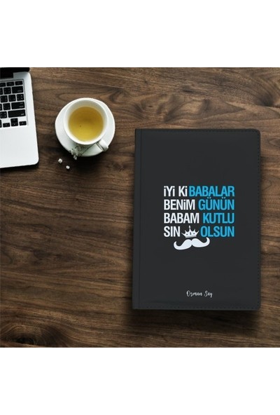 Özgüvenal Babalar Günü Baskılı Ajanda-16