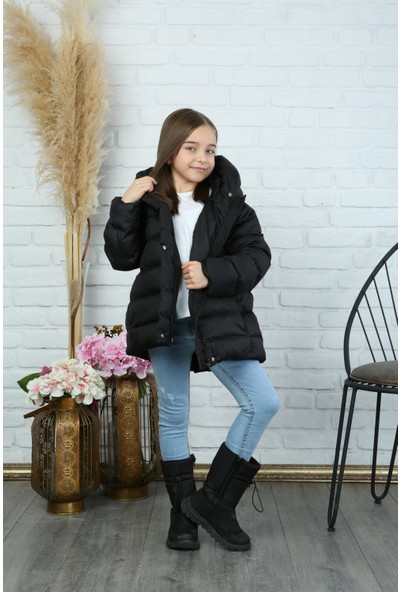 Pique Kız Ç.mont Nıl Kapüşonlu Kalın Şişme Kız Çocuk Mont Pique Kız Ç.mont Nıl Kapüşonlu Kalın Şişme Kız Çocuk Mont