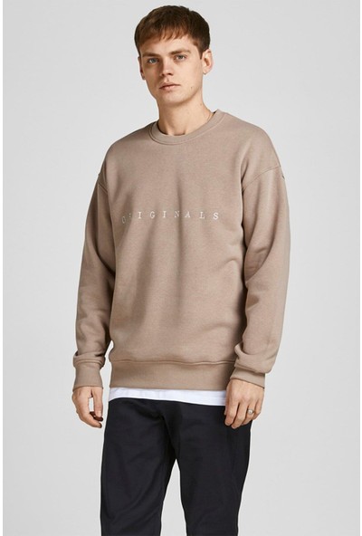 Jack & Jones 12204796_Jorcopenhagen BigSweat O Yaka Relaxed Baskılı Kahve Erkek Sweatshirt Jack & Jones 12204796_Jorcopenhagen BigSweat O Yaka Relaxed Baskılı Kahve Erkek Sweatshirt