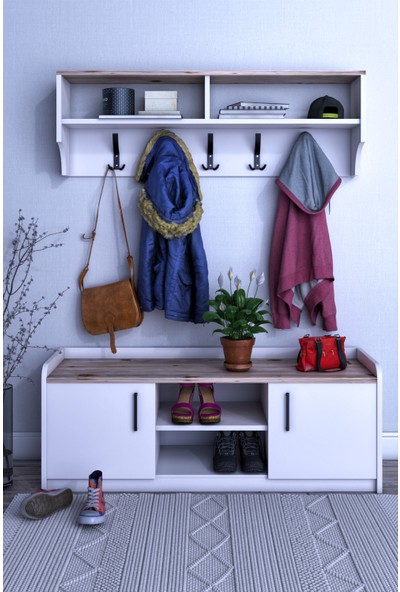 Fora Home Orca Vestiyer Portmanto Ayakkabılık Fora Home Orca Vestiyer Portmanto Ayakkabılık