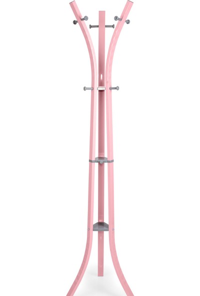 Lobby Ayaklı Askılık Pembe