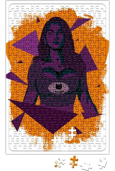 Baskı Dükkanı Purple Girl Puzzle 240 Parça Yapboz Baskı Dükkanı Purple Girl Puzzle 240 Parça Yapboz