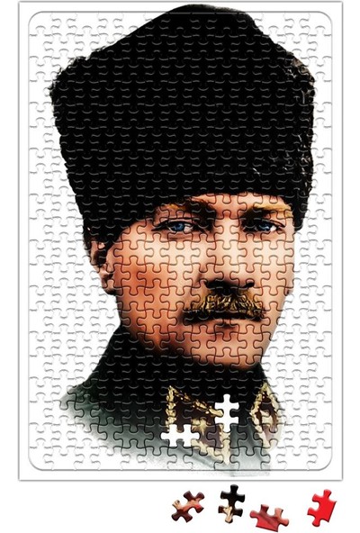 Baskı Dükkanı Mustafa Kemal Atatürk Puzzle 240 Parça Yapboz Baskı Dükkanı Mustafa Kemal Atatürk Puzzle 240 Parça Yapboz