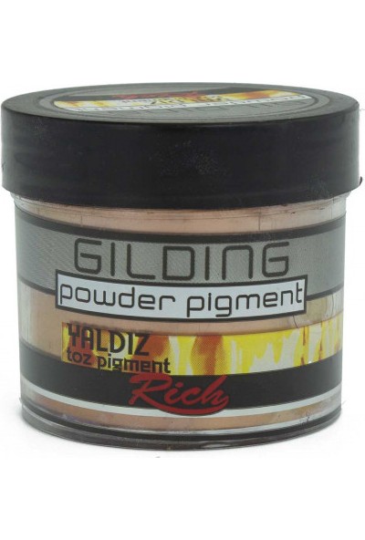 Rich Gilding Powder Yaldız Toz Pigment 60 cc Altın 11011 Rich Gilding Powder Yaldız Toz Pigment 60 cc Altın 11011