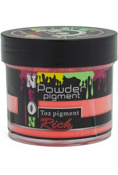Rich Toz Powder Pigment 60 cc Neon Kırmızı 11019