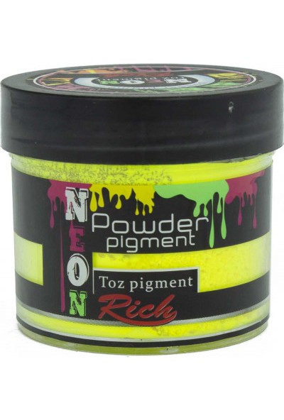 Rich Toz Powder Pigment 60 cc Neon Sarı 11014