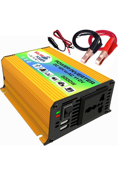 Solar Power Zirveleri Güç 3000 W Modifiye Sinüs Invertör Yüksek Solar Power Zirveleri Güç 3000 W Modifiye Sinüs Invertör Yüksek