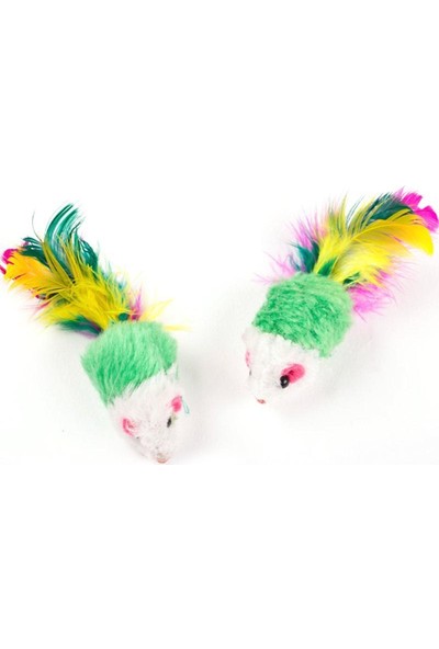 Mixpet Tüylü Mini Fare Kedi Oyuncağı 4.8 cm 4'lü Mixpet Tüylü Mini Fare Kedi Oyuncağı 4.8 cm 4'lü