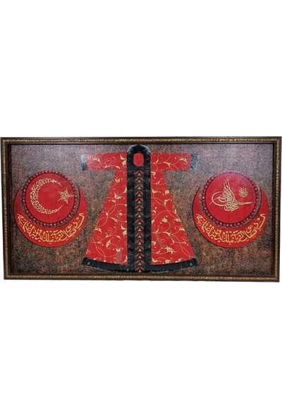 Casa Bien Taş Süslemeli Tablo 124 x 64 cm