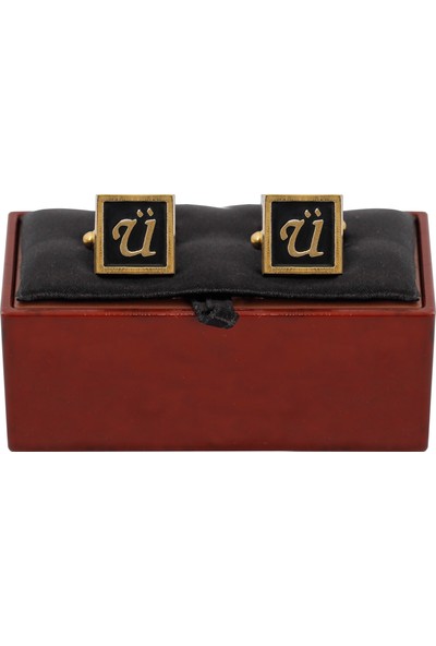 Zekupp Zekupp, Altın Ü Harfli Kol Düğmesi Zekupp Zekupp, Altın Ü Harfli Kol Düğmesi