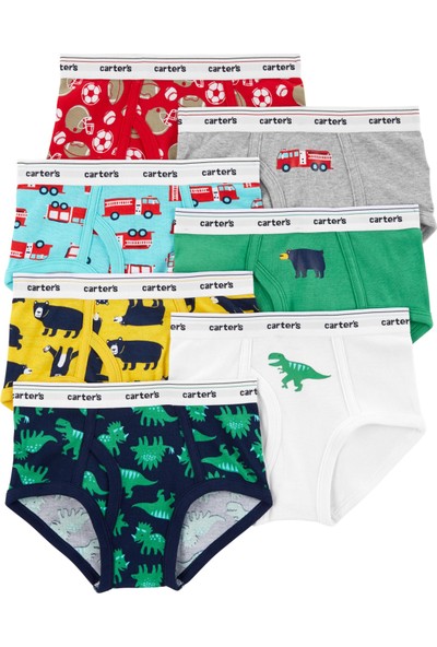 Carters Erkek Çocuk 7'li Külot 3H739410