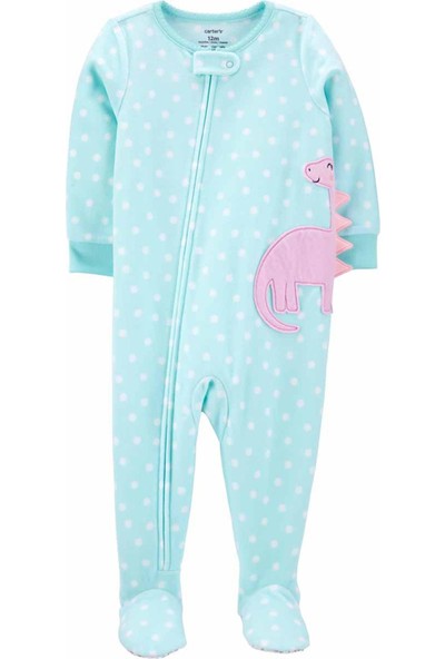 Carter's Carters Küçük Kız Çocuk Tekli Pijama Tulum 2J676910
