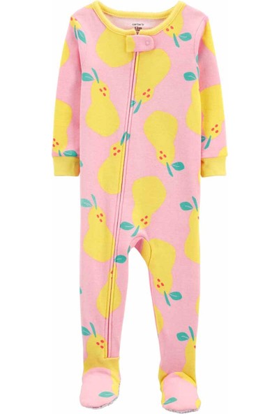 Carter's Carters Küçük Kız Çocuk Tekli Pijama Tulum 2L727610