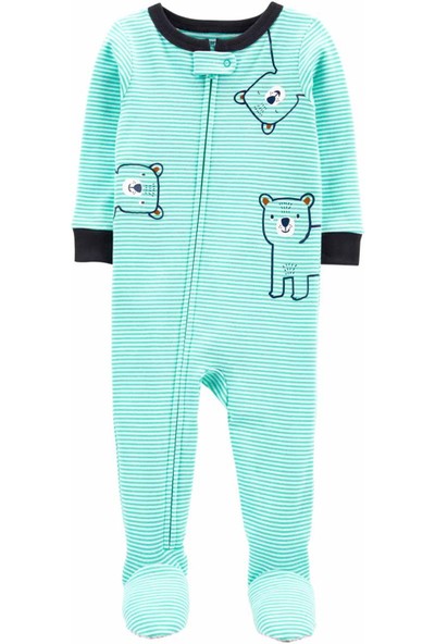 Carter's Carters Küçük Erkek Çocuk Tekli Pijama Tulum 2L808410