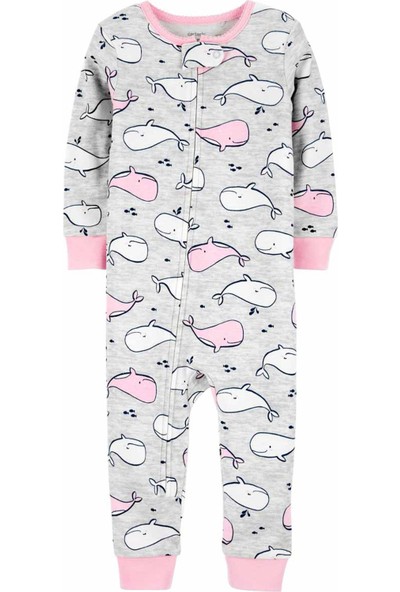 Carter's Carters Küçük Kız Çocuk Tekli Pijama Tulum 2L809410 Carter's Carters Küçük Kız Çocuk Tekli Pijama Tulum 2L809410