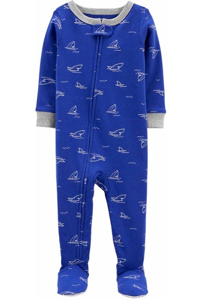 Carters Küçük Erkek Çocuk Tekli Pijama Tulum 2L726710