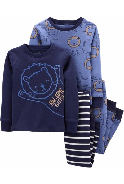 Carters Küçük Erkek Çocuk 4'lü Pijama 2M042610