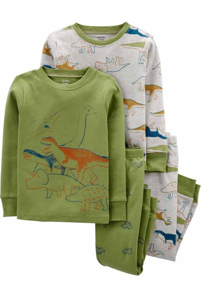 Carters Küçük Erkek Çocuk 4'lü Pijama 2M041810