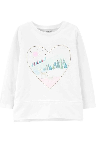 Carters Küçük Kız Çocuk Tshirt - Pw 2M029410