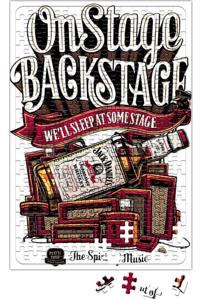 Baskı Dükkanı Backtage Puzzle 240 Parça Yapboz
