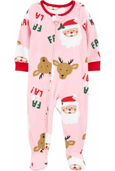 Carters Kız Bebek Tekli Pijama Tulum 1M141210 Carters Kız Bebek Tekli Pijama Tulum 1M141210
