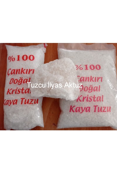 Tuzcu İlyas Aktuz 84 Minarel Çankırı Kaya Tuzu Granül 1 kg Tuzcu İlyas Aktuz 84 Minarel Çankırı Kaya Tuzu Granül 1 kg