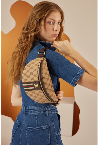 Pierre Cardin Kahve Kadın Bel Çantası 05PO22Y1633KN4P Pierre Cardin Kahve Kadın Bel Çantası 05PO22Y1633KN4P