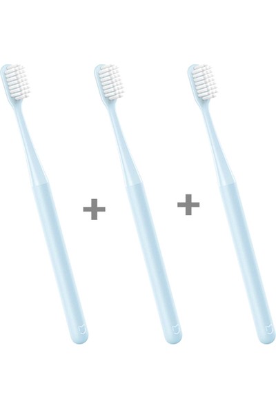 Xiaomi Mijia 3’Lü Mavi Diş Fırçası Set