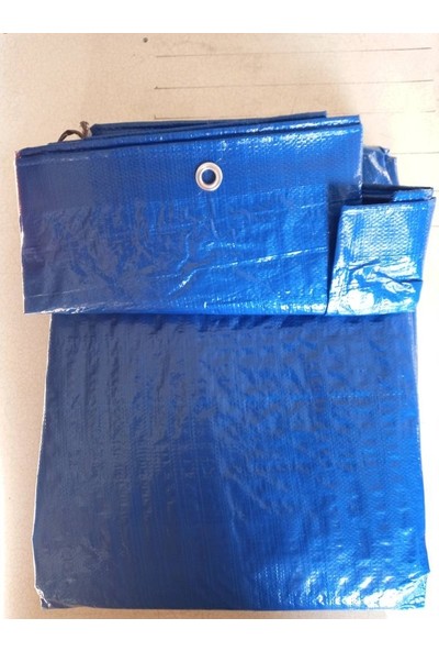 Drl 7X15 Mavi Eko Branda, Çadır, Örtü Kapsüllü (Pullu)