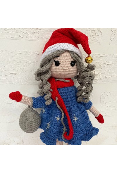 Homemood Hobi - Butik Amigurumi Oyuncak - Noel Kız Homemood Hobi - Butik Amigurumi Oyuncak - Noel Kız