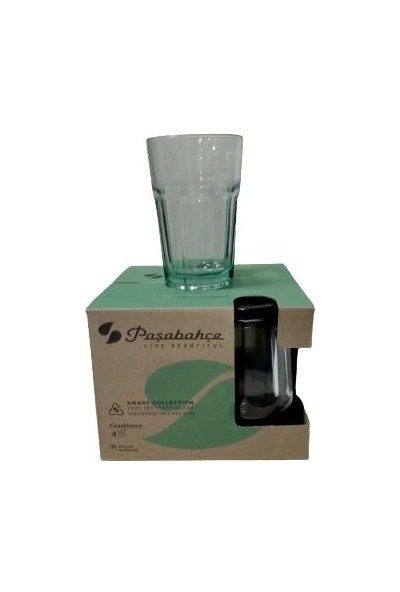 Paşabahçe 1199549 Avare Iconıc Su Bardağı 28CC 4 Pencereli Hk