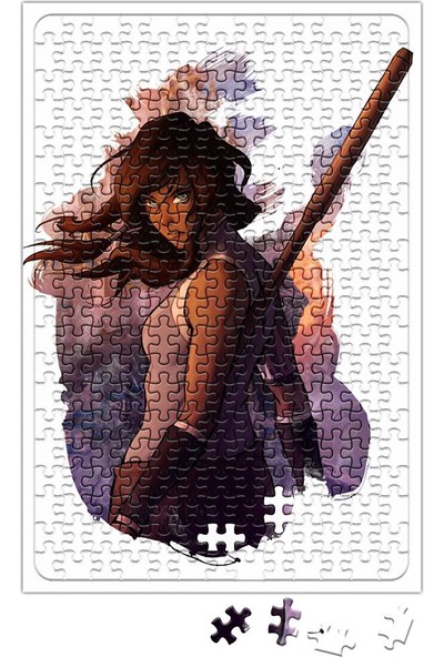 Baskı Dükkanı Korra Dominadora De Ar Puzzle 240 Parça Yapboz