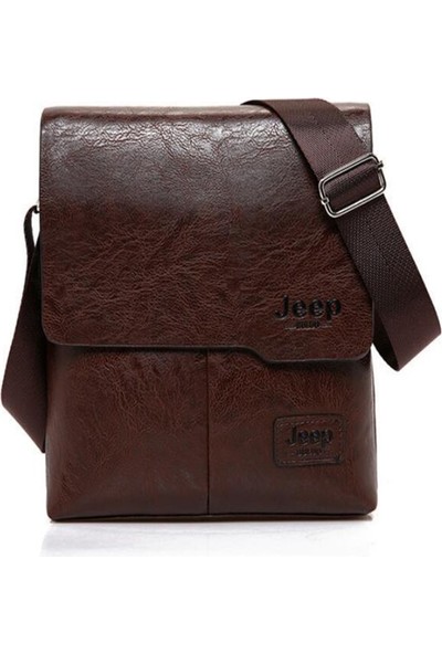 Jeep Buluo Erkek Tasarımcı Deri Tek Omuz Çanta (Yurt Dışından)