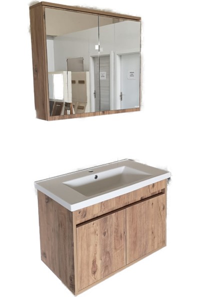 Doğsan Üsküp 65 cm Takim Banyo Dolabi