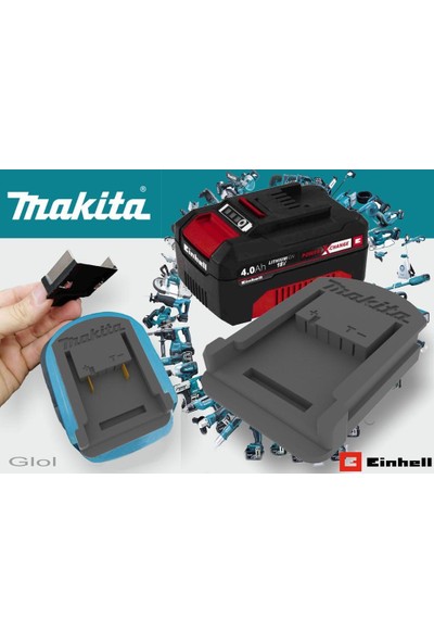 Aldım Geldi Einhell 18V x - Makita (Fixed) Plastik Aparat Aldım Geldi Einhell 18V x - Makita (Fixed) Plastik Aparat
