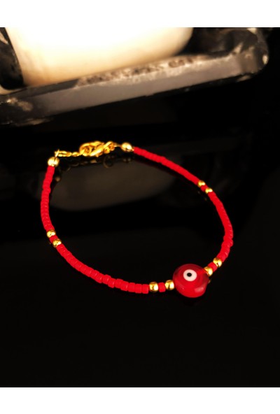 Anasons Doğaltaş Kadın Mercan Taşı Altın Kaplama Bileklik KRB417 Anasons Doğaltaş Kadın Mercan Taşı Altın Kaplama Bileklik KRB417