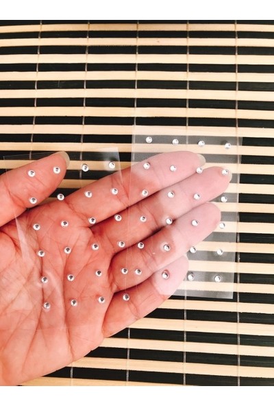 Yeşim Aksesuar Yapışkanlı Tektaş Hızma, Kendinden Yapışkanlı Hızma 48 Adet Yeşim Aksesuar Yapışkanlı Tektaş Hızma, Kendinden Yapışkanlı Hızma 48 Adet